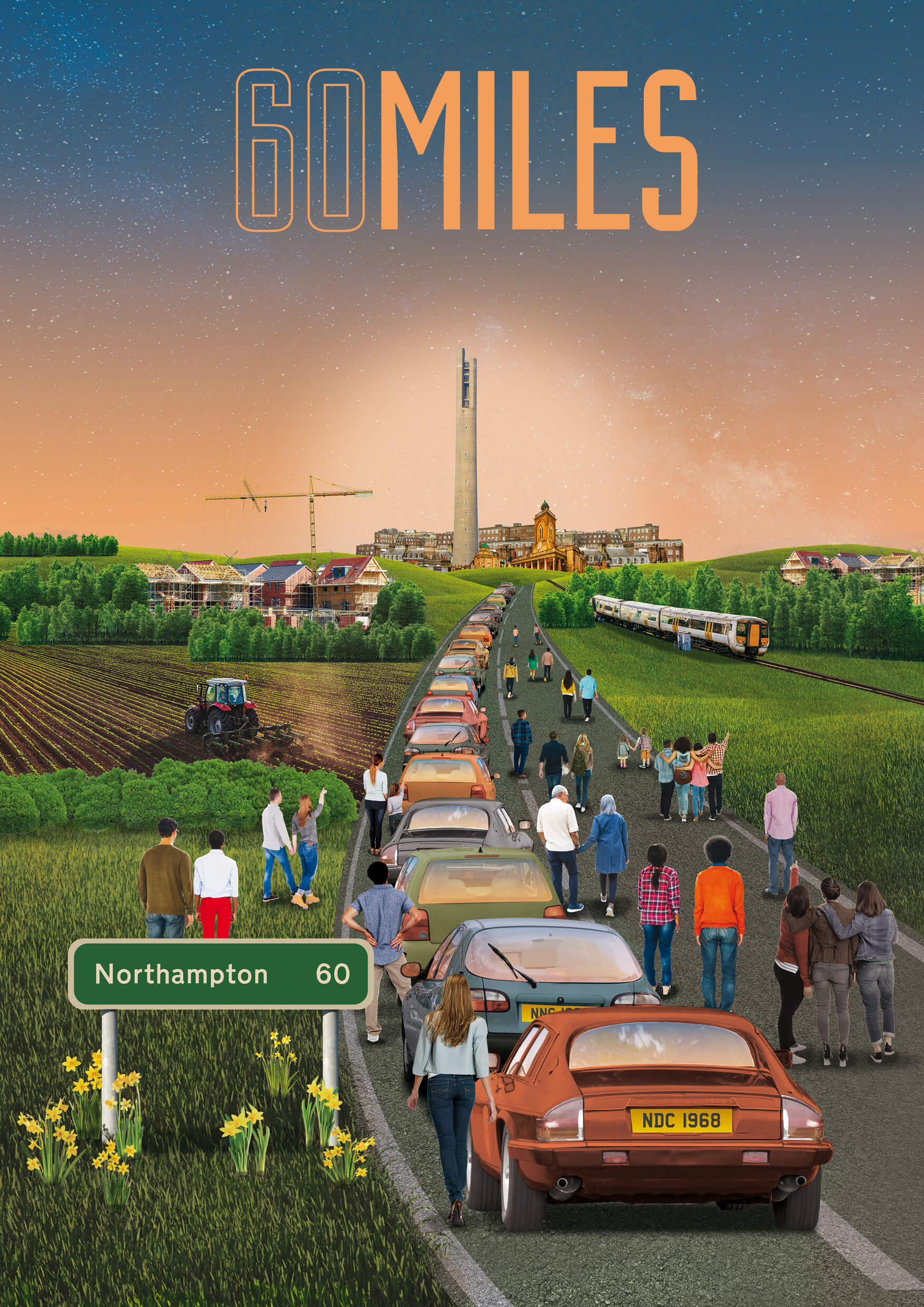 Home - 60 Miles by Road or Rail